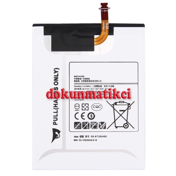 Samsung Galaxy Tab SM-T285 Batarya Pil