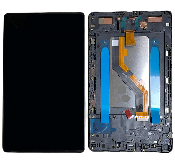 Samsung Galaxy Tab A 8 SM-T290F Lcd Ekran Dokunmatik Siyah Çıtalı