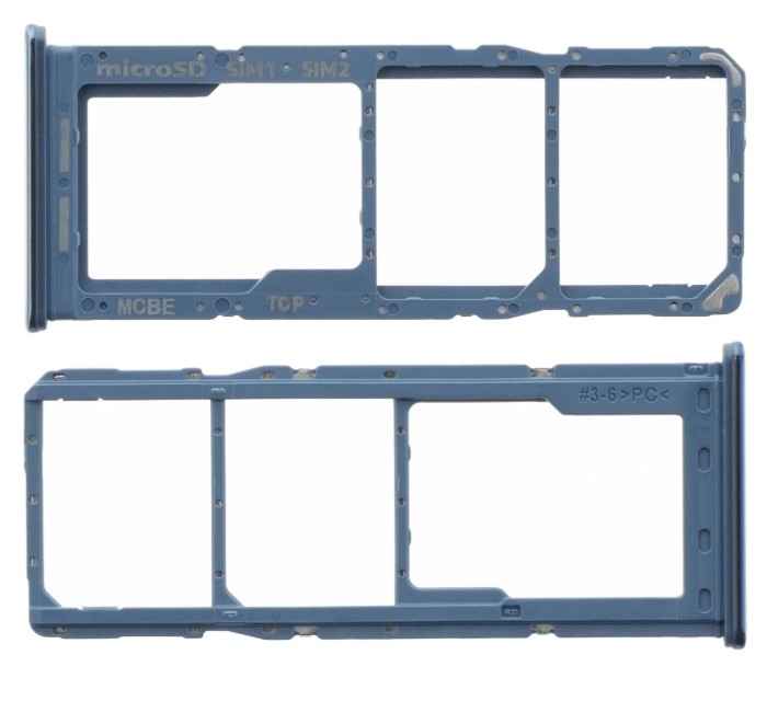 Samsung Galaxy M32 4G SM-M325 M325F Sim Kart Tepsisi Mavi