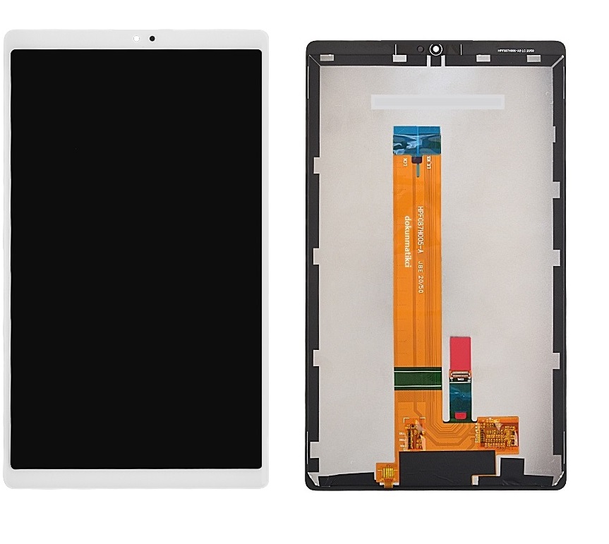 Samsung Galaxy Tab A7 SM-T220 Lcd Ekran Dokunmatik Set Beyaz